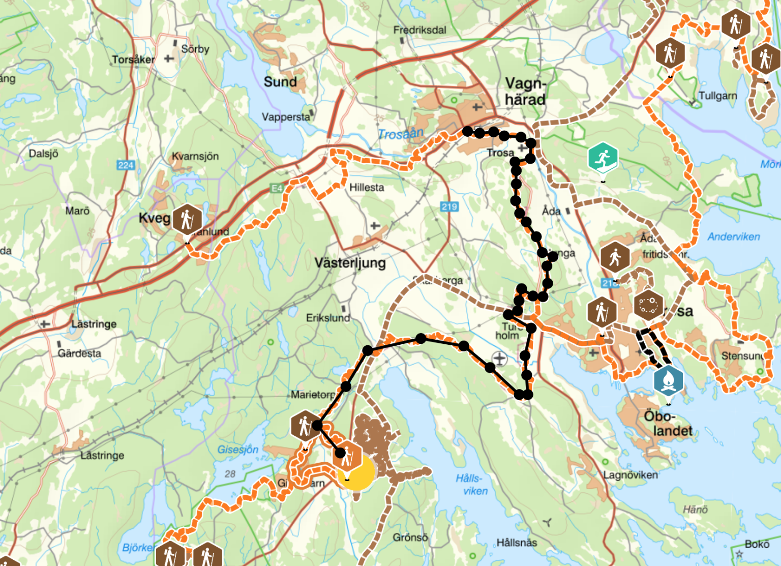 Hiking tips - Bergs Gård Trosa